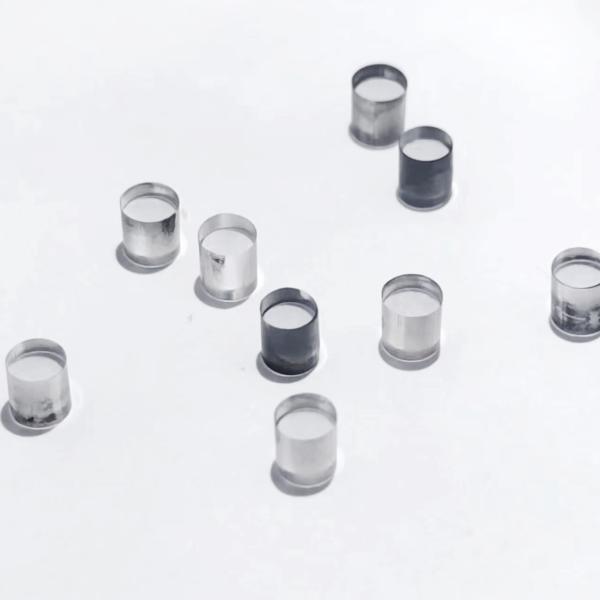 Quality Colorless Single Crystal Cylindrical CVD Diamond No Inclution No Defect CVD for sale