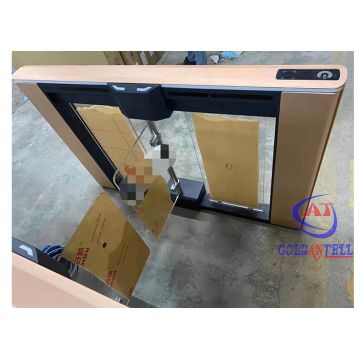 Quality Office Building QR Code Turnstile NFC Card Reader Swing Turnstile Gate for sale