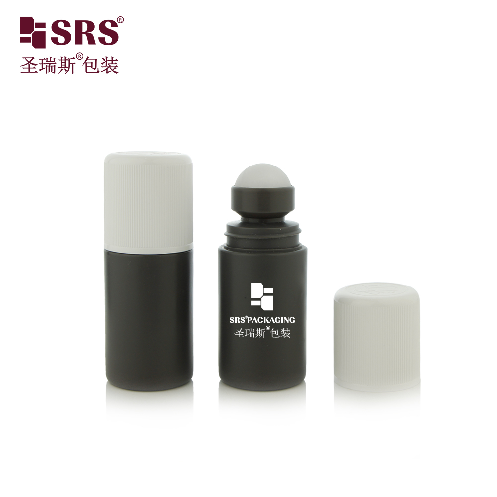 Quality RPPC1-60ML Wholesale Customize Colored Matte Glossy Roll On Deodorant Bottle for sale