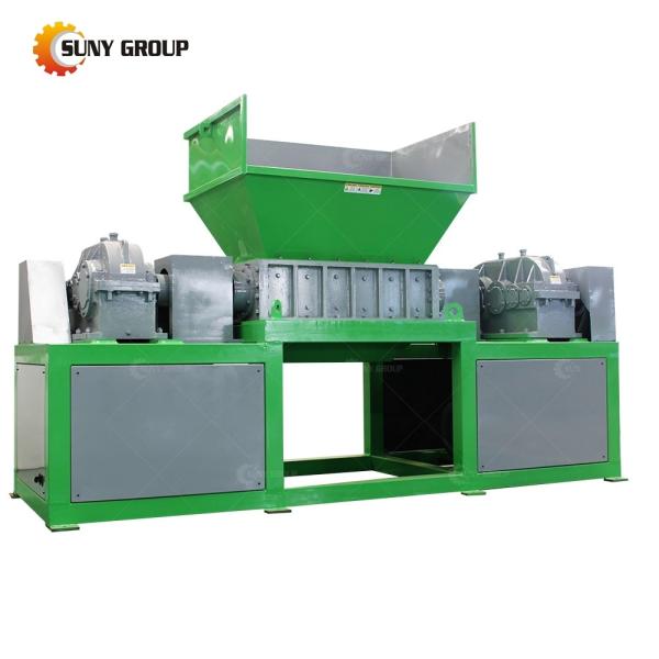 Quality Double Shaft Shredder Metal Crusher Machine For Scrap Metal Processing Facility for sale