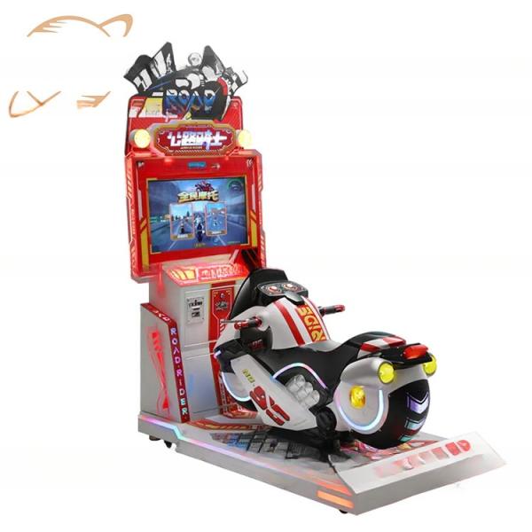 Quality 3D Motorcycle Arcade Simulator 400W High Performance For Immersive Player for sale