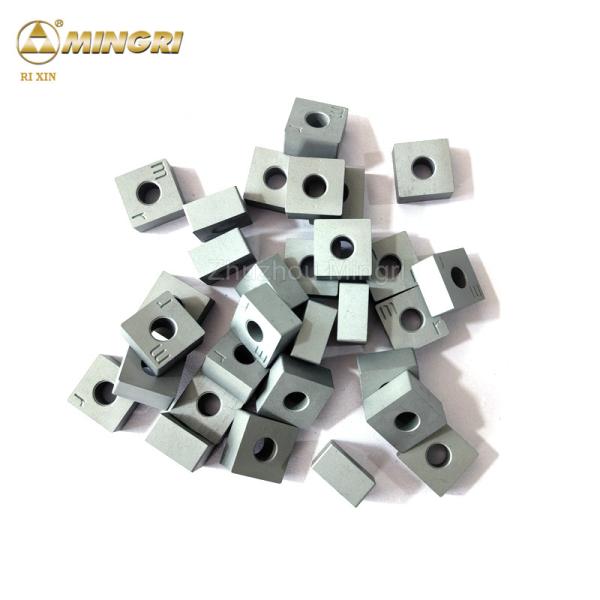 Quality Ground Surface Tungsten Carbide Inserts for Stone Cutting Machines Sizes 13x13x7 for sale