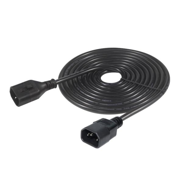 Quality IEC C14 to C13 Power Cord 1.5M 250V 16A for Computer Servers for sale