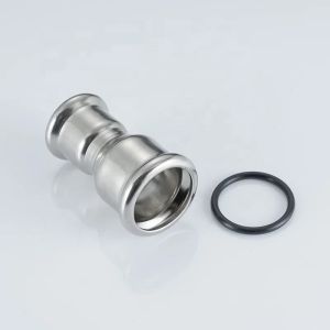 Quality SS304 316L Reducing Coupling Stainless Steel Pipe Connector Press Fittings for sale