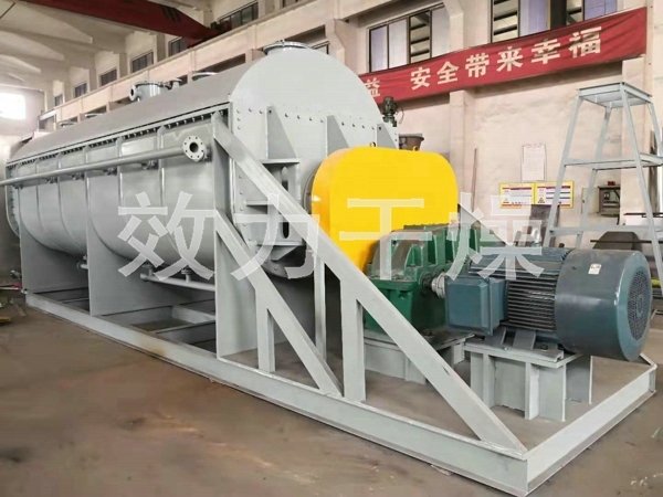 Quality Hot Air Paste Materials Paddle Dryer System Low Environmental Pollution for sale