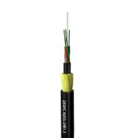 Quality Reinforced Kevlar ADSS Optical Cable Light Weight Large Span Lengths for sale