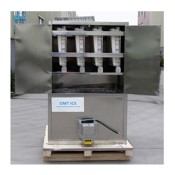 Quality High Accuracy Automatic Ice Cube Machine Air Cooling Fatigue Resistant for sale