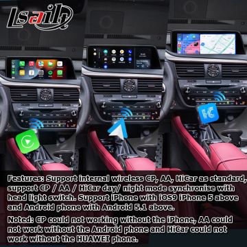 Quality Android 8+128GB Lsailt Lexus Android carplay android auto Screen for RX350 for sale