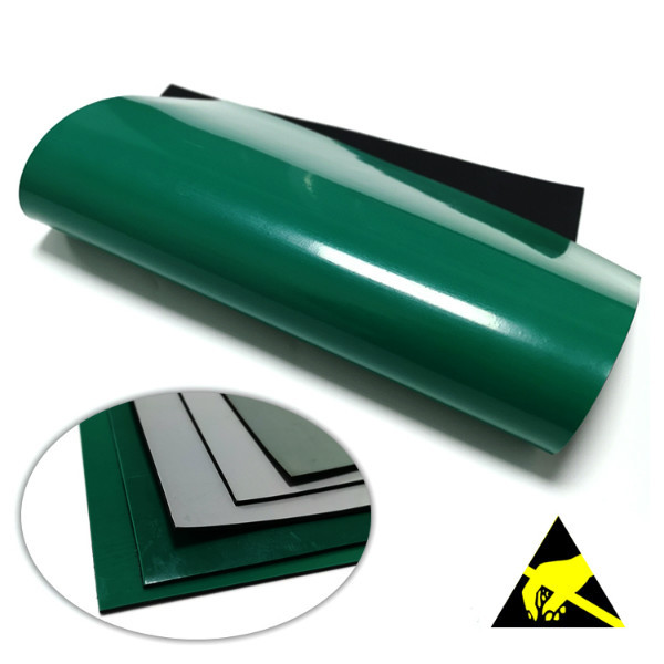 Quality 3mm Thickness Vinyl Cleanroom Anti Static ESD Rubber Mat for sale