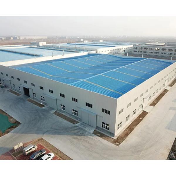 Quality Galvanized Prefabricated Steel Building Metal Steel Warehouse Construction Q345 for sale