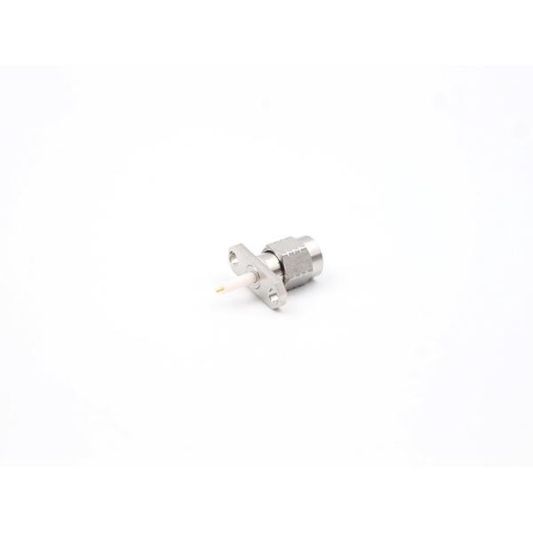 Quality RF Connector Stainless Steel 2.4mm Male Flange Mount for sale