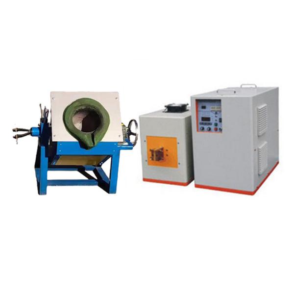 Quality 220KW Cast Iron Small Induction Melting Furnace Medium Frequency for sale
