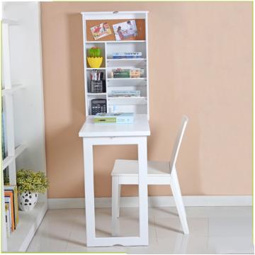Quality Students Space Saving 49*15*82cm Wood Wall Mounted Computer Table for sale