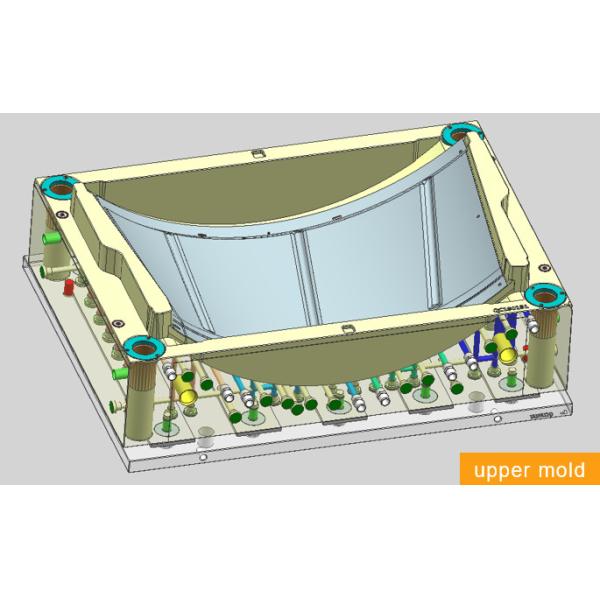 Quality Metal SMC Compression Molding Fan Cover Mold 100K-500K Shots for sale