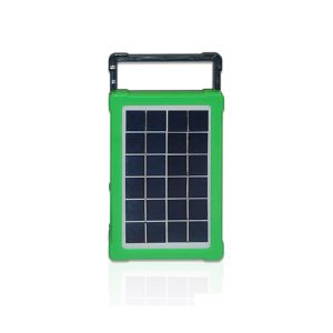 Quality Flashlight Portable Solar Powered Generator Kit Panel For Home Emergency Backup for sale