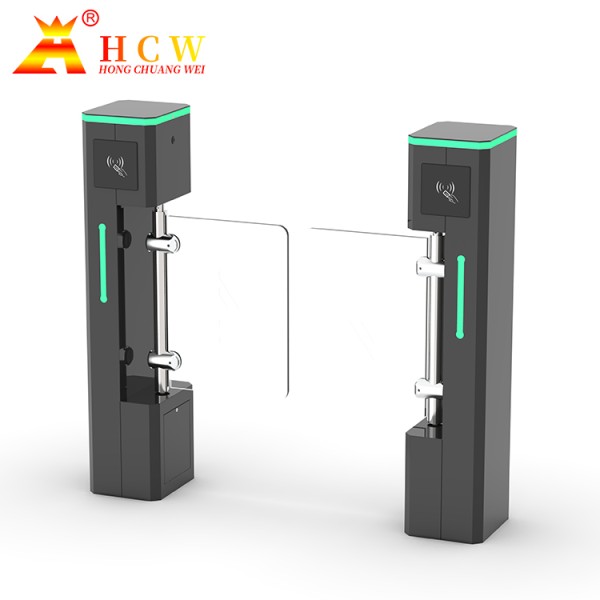 Quality HCW CW490 Small Pedestrian Channel Swing Gate for Access Control for sale