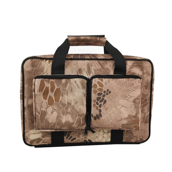 Quality Shockproof Protection Tactical Pistol Case With Magazine Pouch for sale