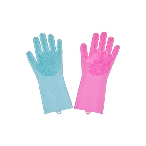 Quality Cleaning Magic Kitchen Household Silicone Dish Washing Gloves for sale