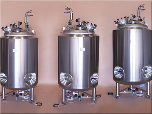 Quality Food Grade Ethanol Cooling 500L Dimple Jacketed Vessel for sale