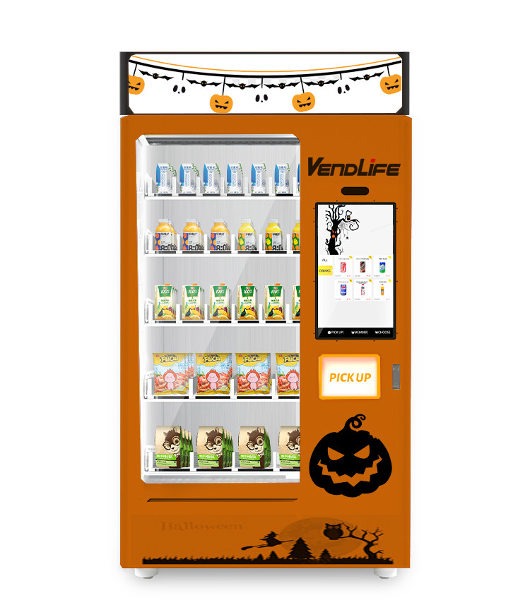 Quality Flexible Shelf Touch Screen Elevator Vending Machine For Vegetables for sale