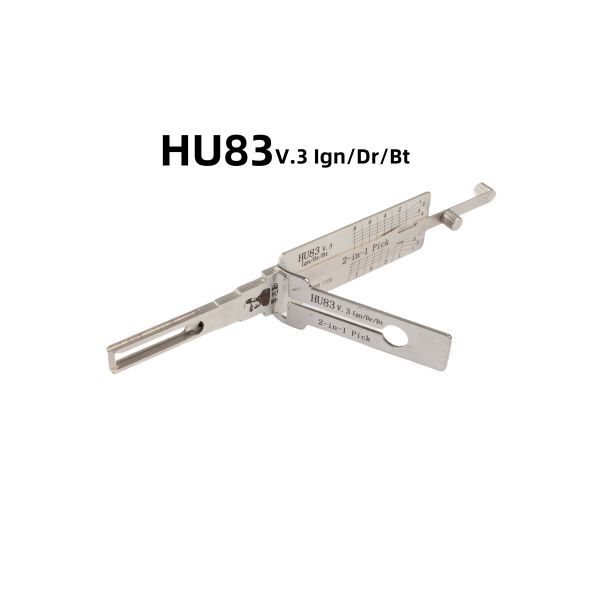 Quality HU83 Lishi 2-in-1 Lock Pick Set with High-Precision Decoding for Professional for sale