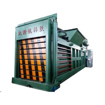 Wastepaper And Pet Bottle 52.5KW Horizontal Press Machine