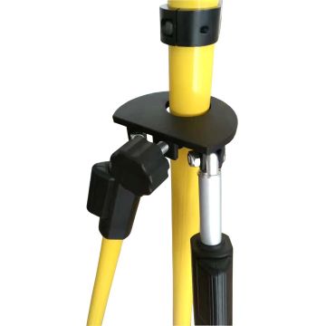 Quality Twist Lock Range Pole With Prism GNSS Prism Pole Bipod for sale