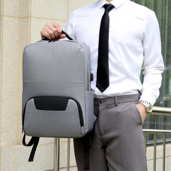 Quality Usb Charging Men Smart Business Backpack Waterproof Anti Theft Laptop Backpack for sale