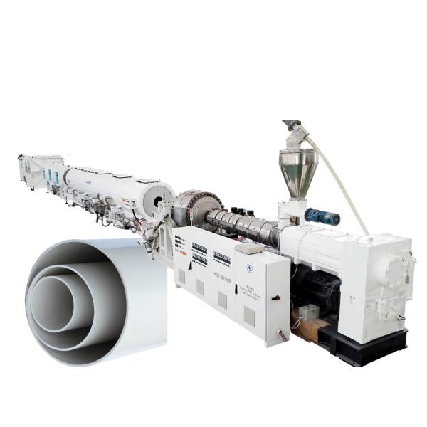 Quality 630mm Big PVC Pipe Production Line With Twin Conic Extruder ZS95/192 for sale