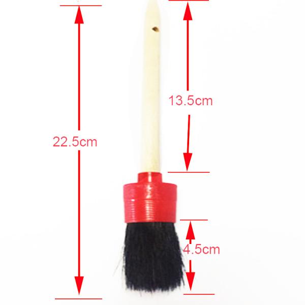 Quality OEM Scratch Free Auto Detailing Brushes Interior Leather Trim Wheels for sale