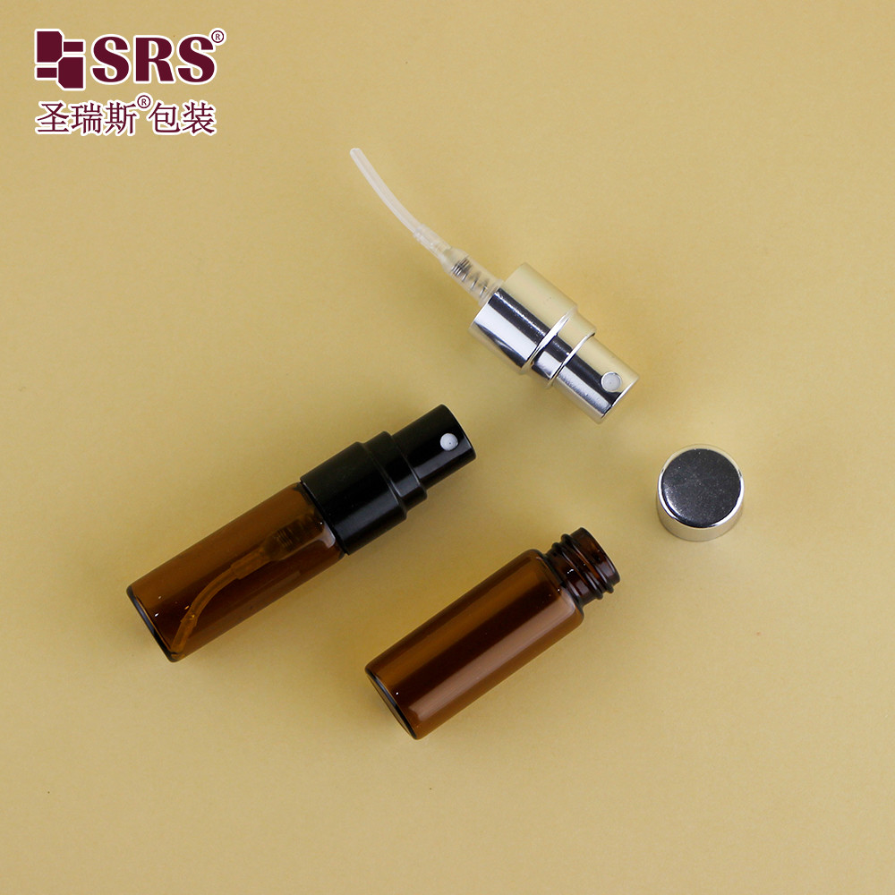 Quality BLPA-3ML Customize Fine Mist Sprayer Glass Mini Travel Size Bottle With Atomizer for sale