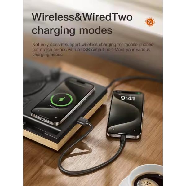Quality Smart Wireless Charging Bluetooth Speaker 3 In 1 Fragrance Machine 9V for sale