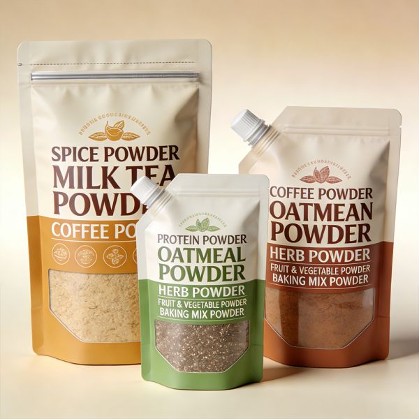 Quality High Barrier Moisture Proof Biodegradable Stand Up Pouch for Powder and Food for sale
