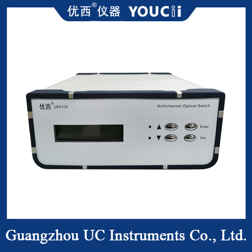 Quality 1x4 Desktop Optical Switch Small Insertion Loss Fast Switching Speed for sale