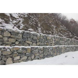 Quality 60x60 Galvanized Gabion Boxes Retaining Garden Cages For Stones for sale
