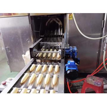 Quality 5000pcs/H Crispy Waffle Cone Making Machine Corn Cone Maker Space Saving for sale