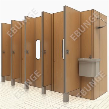 Quality Top Mounted Toilet Partition Wall with Full Privacy and Fire Resistance for sale