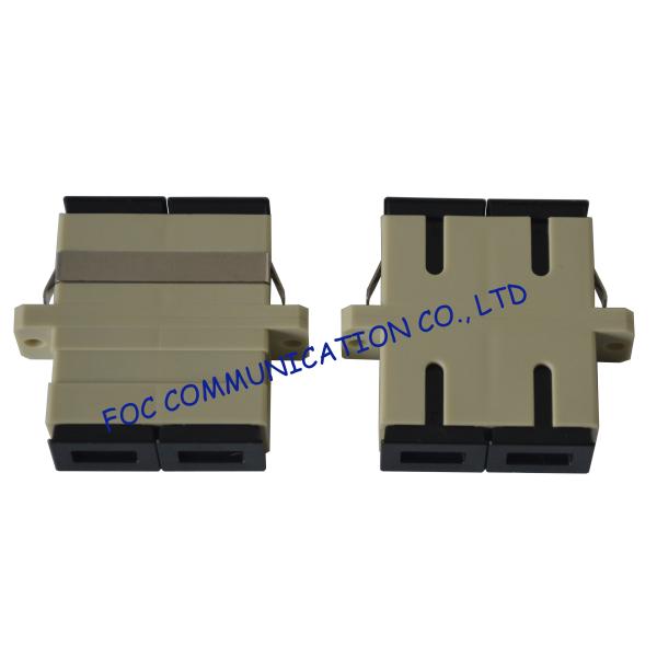 Quality Fiber Optic Adapter SC MM Simplex and Duplex High Stability For FTTX networks for sale