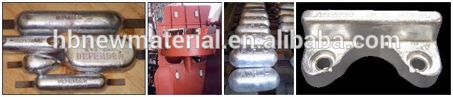 magnesium soil anodes (hi-potential and H-1)
