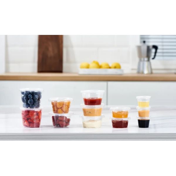 Quality Customized Printed PP Plastic Cup With Lid Polypropylene Food Container for sale