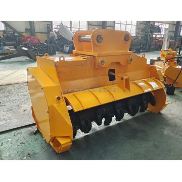 Quality New 300kg Orange Excavator Flail Mower Q355B Mechanical Power Source ISO9001 / for sale