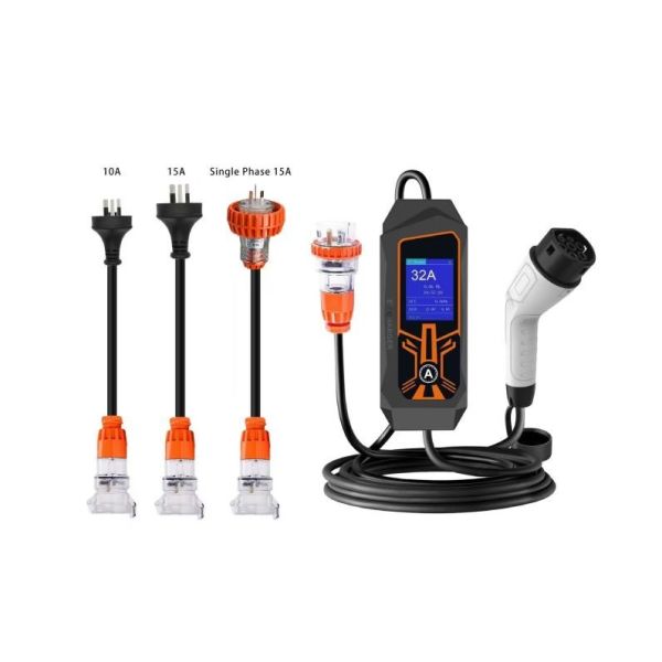 Quality Portable Electric Vehicle Charger With Type2 Type1 Interchangeable Plug for sale