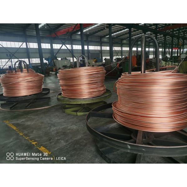 Quality Upcasting ccm casting machine Oxygen Free Copper Rod 8mm-32mm for sale