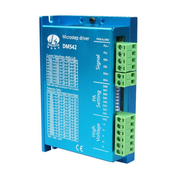 Quality DM542 Driver Nema 23 Two Phase microstepping stepper motor DC 20V 1A - 4.2A CE for sale