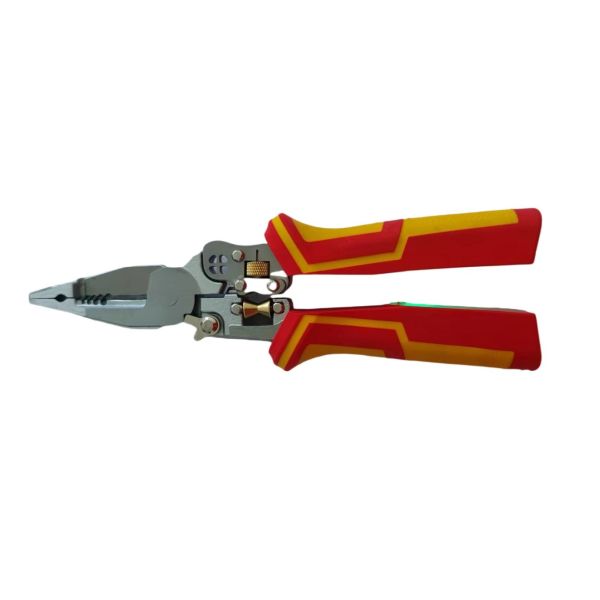 Quality 10 In 1 Technicians Multifunctional Pliers Diagonal Wire Stripper For Cutting Pulling for sale