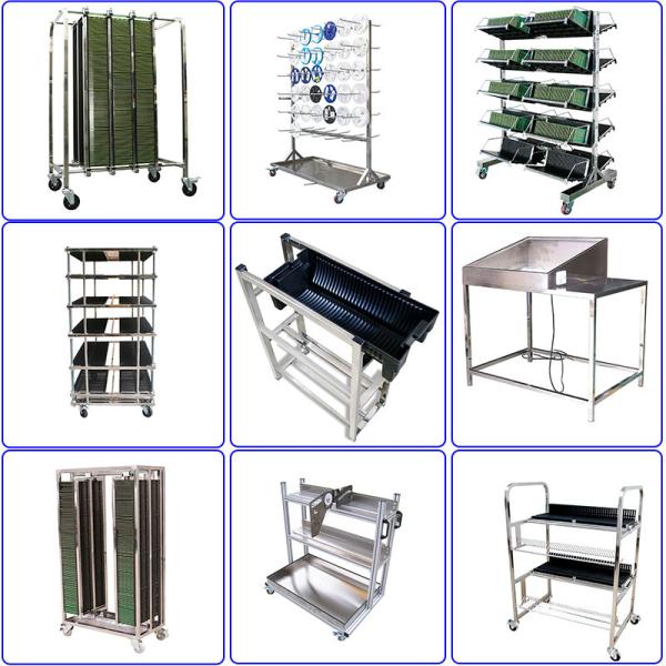 Quality Anti Static PCB Handling Equipment SS201 ESD PCB Storage Racks for sale