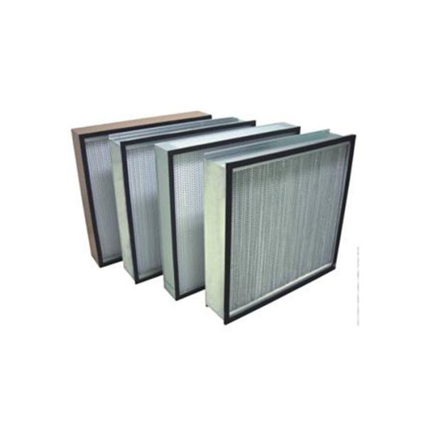 Quality Deep Pleated High Efficiency HEPA Filter Leak Proof with Hot Melt Beads for sale