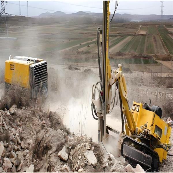 Quality Earth Rock Blasting Hole Drill Machine for Quarry Mine Construction for sale