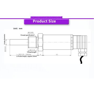 Quality OEM Support UNIVO UBW400Y High Precision Range Probe for Temperature Transmitter for sale