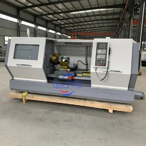 Quality Automatic Flat Bed CNC Lathe Machine Metal Cnc Turning Machine for sale